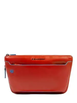 PIQUADRO Expandable Flat Belt Bag Red