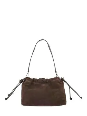 Strathberry Charlotte Drawstring Shoulder Bag - Brown