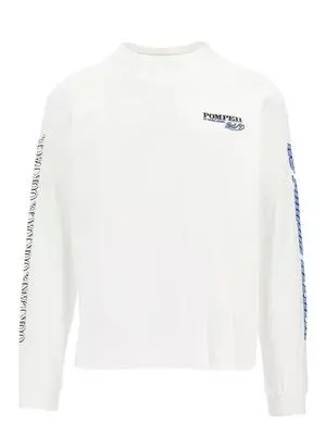 POMPEII What´s The Rush Long-sleeve T-shirt - White