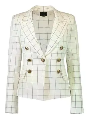 Smythe Mini Not Double-Breasted Blazer White