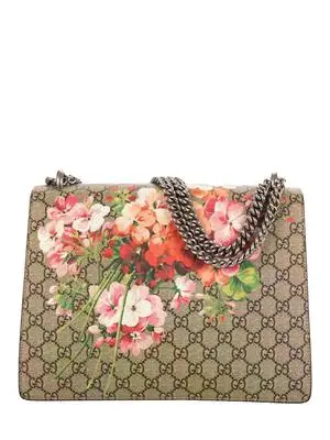 Gucci Dionysus Blooms Shoulder Bag - Neutrals