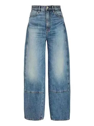 RADO Panelled Jeans - Blue