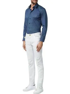 BILLIONAIRE Long-sleeves Shirt - Blue