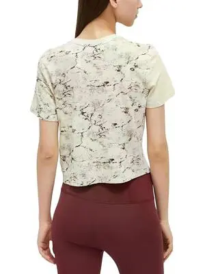SALEWA Printed Crewneck T-shirt - Neutrals