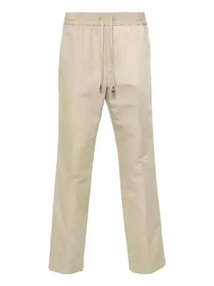 Brioni Mid-rise Straight-leg Trousers - Neutrals