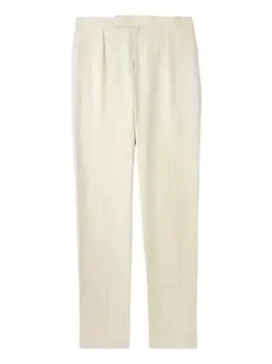 Ralph Lauren Purple Label Pleated Trousers - Neutrals