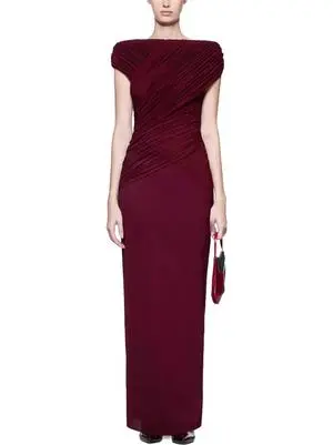 CHATS BY C.DAM Meriel Maxi Dress - Red