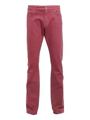 Etro Logo Patch Trousers - Red