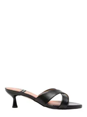 ANGEL ALARCON Elodia Round-Toe Strap Sandals
