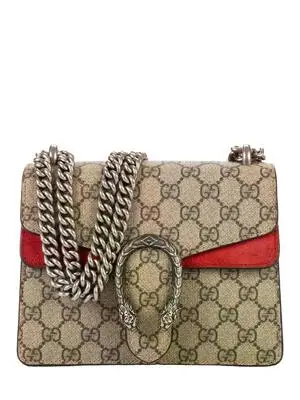 Gucci Dionysus Gg Supreme Shoulder Bag - Neutrals