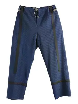 KIKO KOSTADINOV Kyan Patterned Trousers - Blue