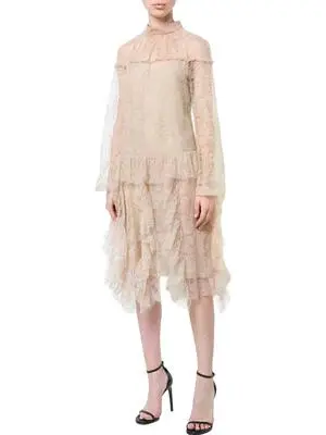 Rochas Lace Dress - Neutrals