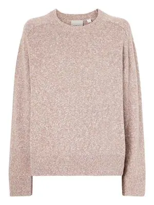 Varley Organic Cotton And Linen-blend Sweater - Neutrals