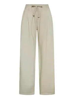 DEHA Pleated Drawstring Trousers - Neutrals