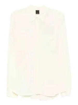 Pinko Norina Pocket Shirt - Neutrals