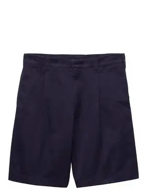 Prada Cotton Bermudas - Navy