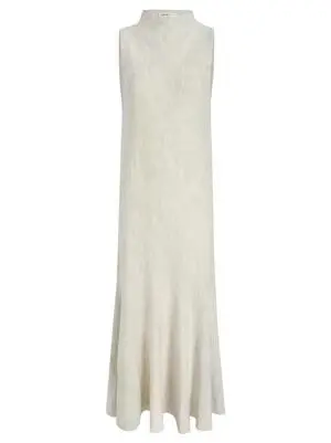 Khaite Margo Maxi Dress - Neutrals