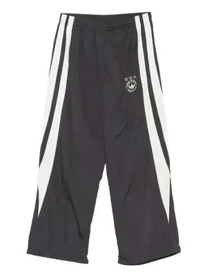 Adidas Gfx Side-stripe Logo-print Track Pants - Black