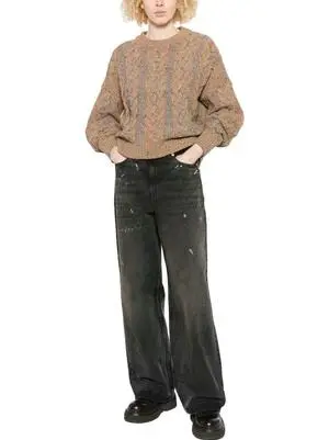PINKO PINKO Cable Knit Sweater