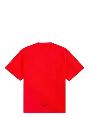 RtA Colin Acid-wash T-shirt - Red