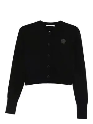 Cecilie Bahnsen Long-sleeved Cardigan - Black