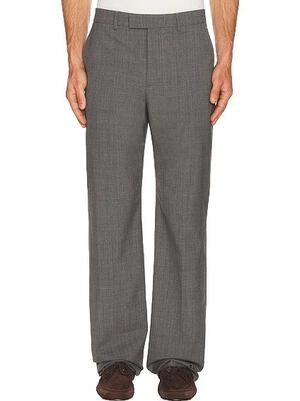 Valentino Garavani Pantalone Wool Pant - Nero & Grigio