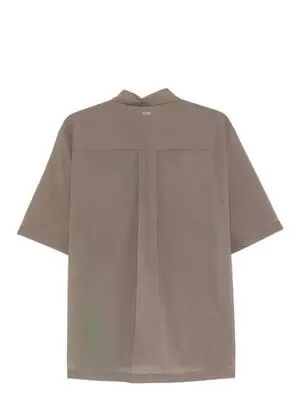 Herno Ripstop-pattern Shirt - Brown