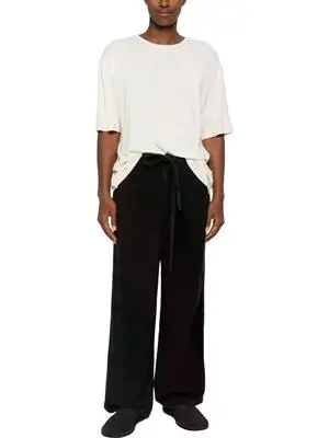 SEWMOD Crew-neck Short-sleeve T-shirt - Neutrals