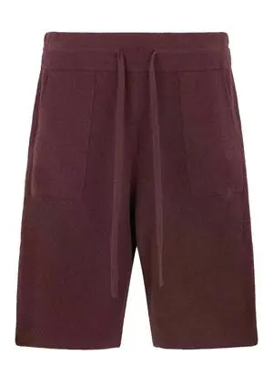 ROBERTO COLLINA Elasticated Shorts - Red