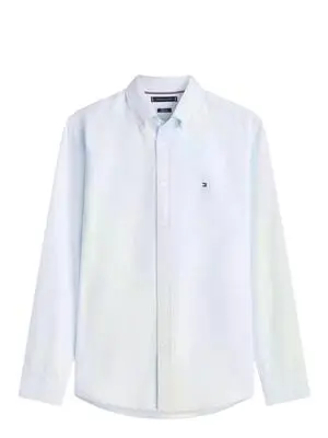 Tommy Hilfiger Flex Technology Long-sleeve Shirt Blue