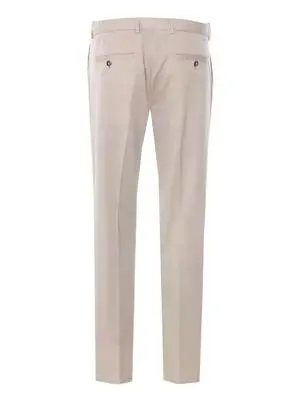CIRCOLO 1901 Drawstring Straight-leg Trousers - Neutrals