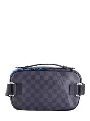 LOUIS VUITTON Ambler Waist Bag Limited Edition Nemeth Damier Graphite - Black