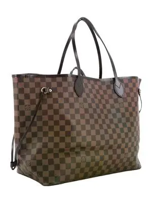LOUIS VUITTON Damier Gm Tote Bag - Brown