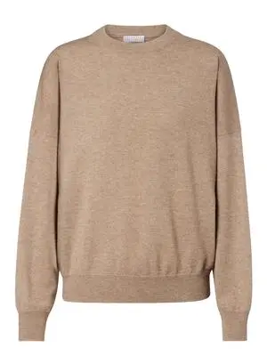 Brunello Cucinelli Cashmere Sweater Brown