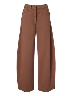 BRUNELLO CUCINELLI Brunello Cucinelli Monili Wide-Leg Jeans