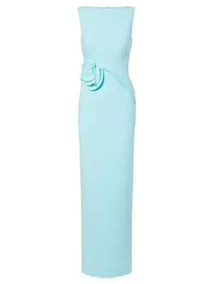 ROLAND MOURET Roland Mouret Floral Appliqué Gown