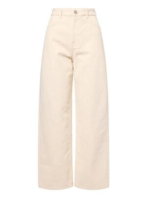 ROHE FRAMES Róhe Frames Baggy-fit Wide-leg Denim Jeans - Ecru