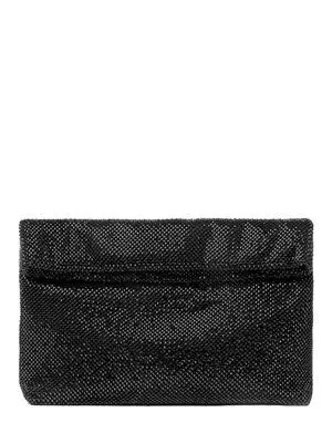 TWENTY FOURHAITCH Embellished Clutch - Black