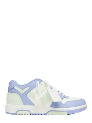 Off-White Arrow Appliqué Lace-up Sneakers - Blue