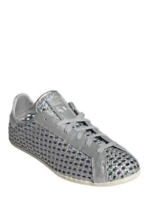 Adidas Stan Smith Lo Pro Woven Sneakers - Silver
