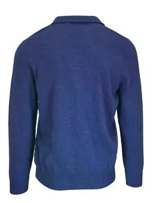 GRAN SASSO Gran Sasso Quarter-Zip Sweater Blue