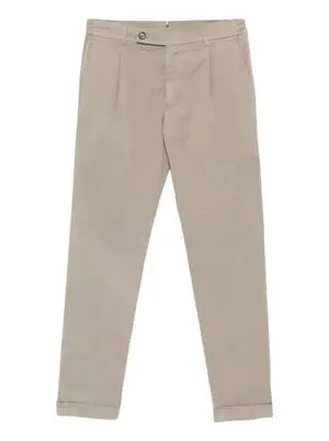 BERWICH Pleated Basic Trousers - Neutrals