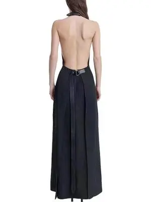 FFORME Halterneck Maxi Dress - Black