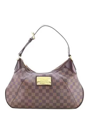 LOUIS VUITTON Thames Damier Gm Hobo Bag - Brown