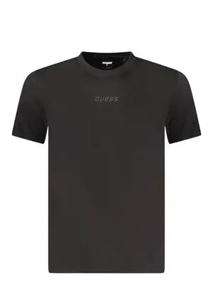Guess Short-sleeve Round-neck T-shirt Black