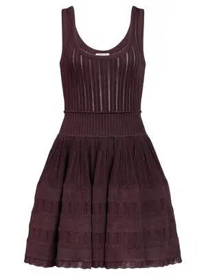 Alaïa Crinoline Mini Dress - Red