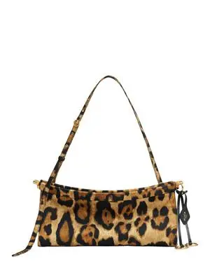 Alaïa Medium Le Click East West Shoulder Bag - Black