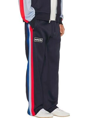 PLEASURES X Oasis Forever Track Pants Navy