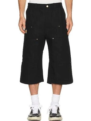 Junya Watanabe X Carhartt Duck Shorts - Black