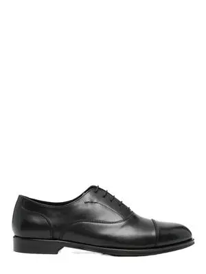 CALPIERRE Cap-toe Oxford Shoes - Black